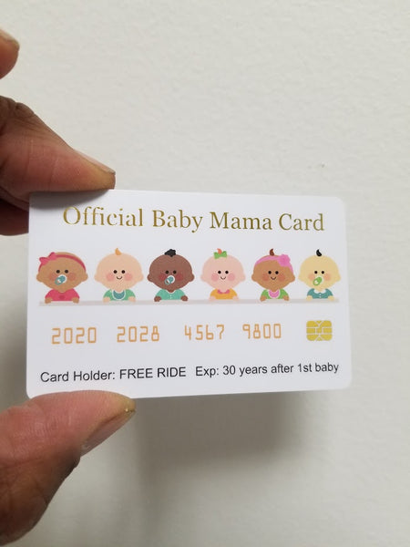Baby Mama Card™ and Baby Daddy Card™ 4 Pack FREE SHIPPING (Official an ...