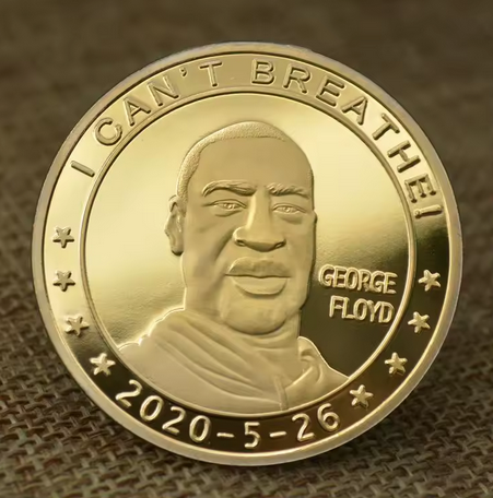 George Floyd Souvenir Coin (2 Pack) Free Shipping. – Sheer Treasures ...