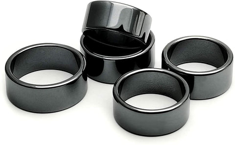 Hematite Rings Remove Negative Energy From Your Body. Free Shipping Sheer Treasures Company LLC